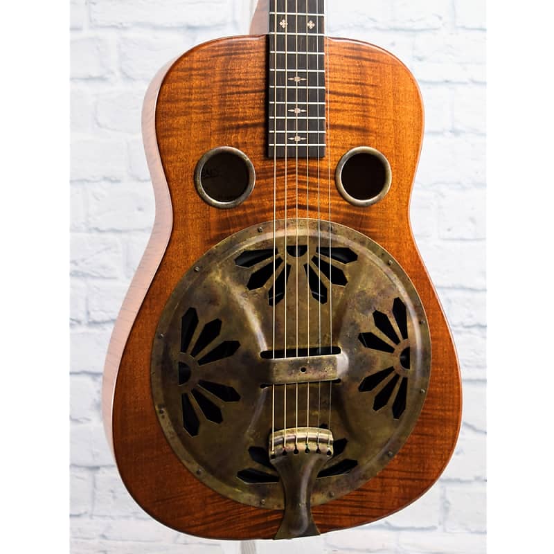 Beard Trailhead E Model Resonator Dobro w/ Pickup | Reverb