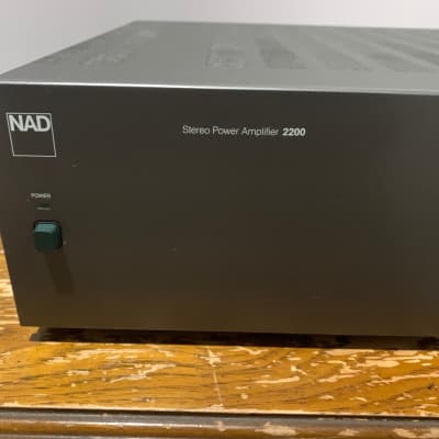 NAD 2200 Stereo Power Amplifier - Tested and Working | Reverb
