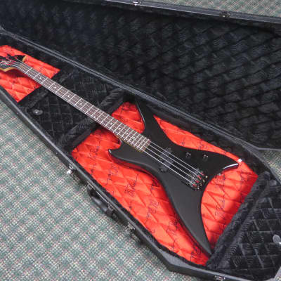 1990s BC Rich Platinum Series Stealth Bass Black! w/B.C. Rich | Reverb