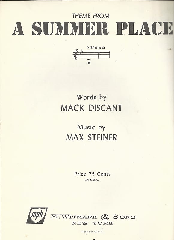 M. Witmark & Sons-Sheet Music | Reverb