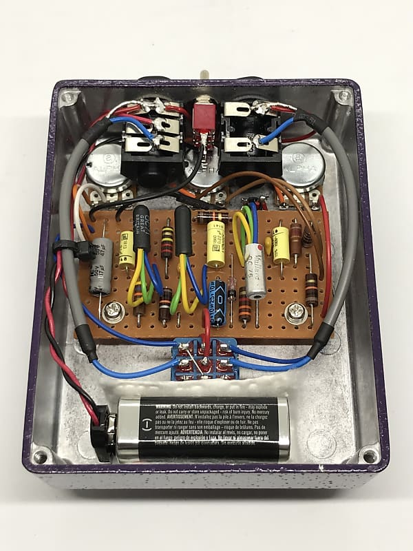 used Super Electric Effects MKIII tone bender (3 x Mullard | Reverb