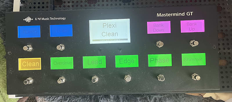 RJM Mastermind GT10 w/BTPA Custom Midi/Power Panel | Reverb