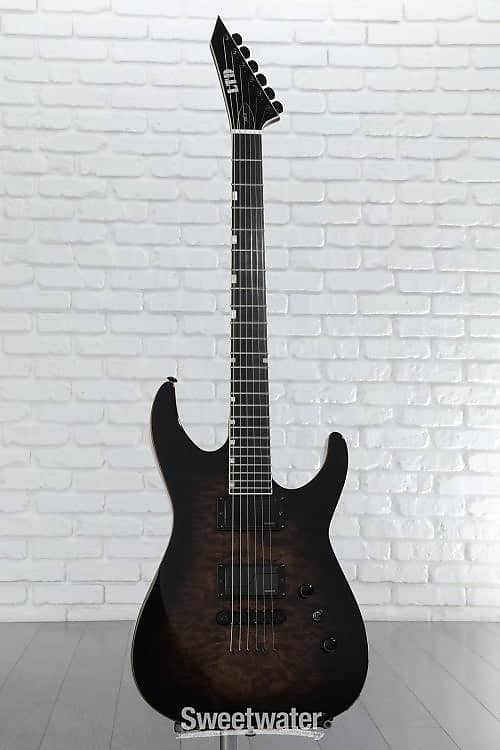 ESP LTD Josh Middleton JM-II Electric Guitar - Black Shadow | Reverb