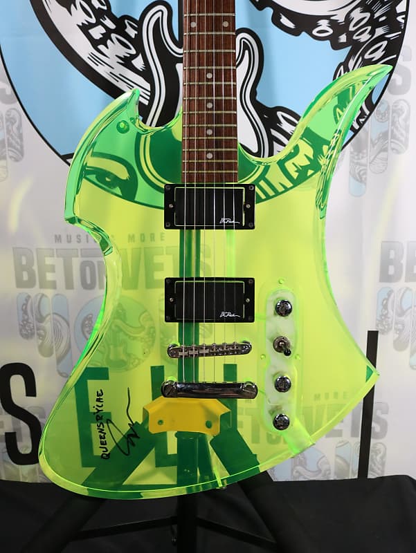 B.C. Rich Mockingbird Green Acrylic w/ HSC | Reverb