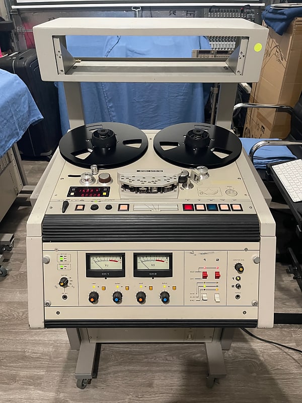 Otari MTR 10 1/4 inch Mastering Reel to Reel 1980s White | Reverb