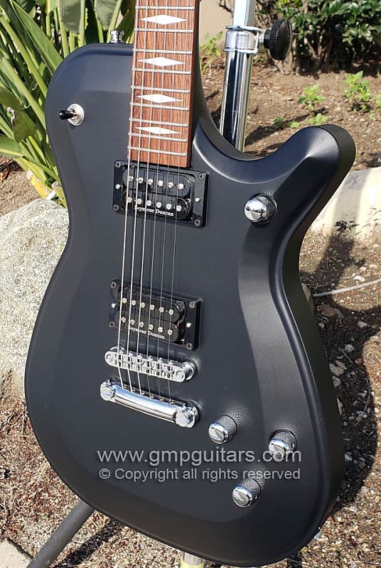 GMP® Guitars Roxie™ Slim Special 2024 - Black Satin Finish | Reverb