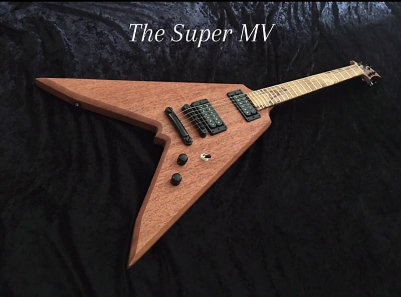 SUPERTUESDAYDEAL! Black Diamond Flying Super V/MV Guitar Hand | Reverb