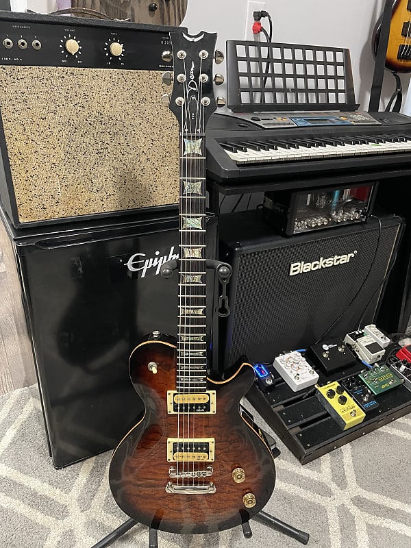 Dean EVO Special Select Electric Guitar 2000’s Tiger Eye | Reverb