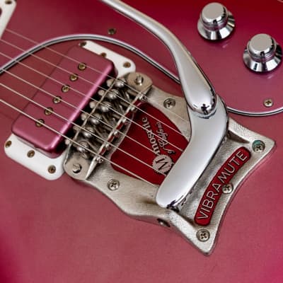 1990s Mosrite Ventures Model '63 Vintage Reissue Sidejack Red | Reverb