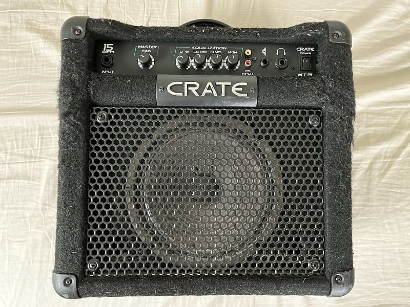 SLM Electronics Crate BT15 8" 15-Watt Combo Bass Amp 2004 - | Reverb