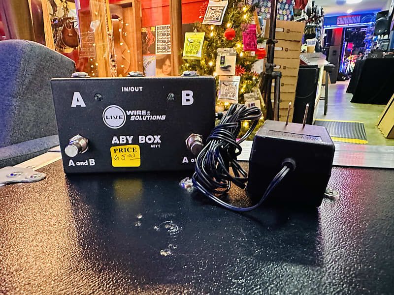 Live Wire ABY Box guitar pedal | Reverb