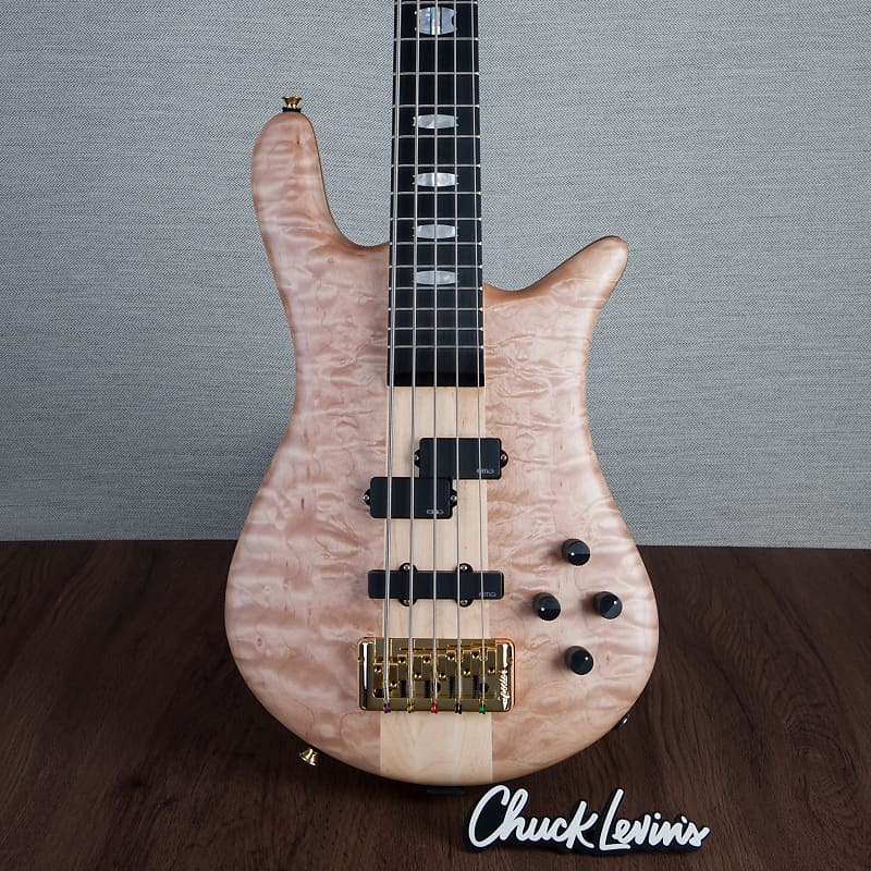 Spector Euro 5 LT 5-String Bass Guitar - Natural Matte - | Reverb