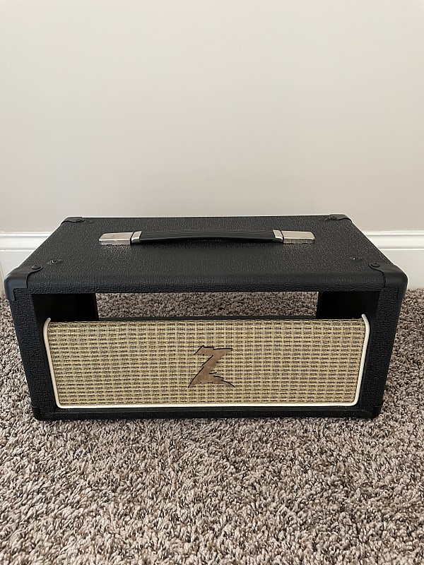 Dr.Z Z28 head CABINET Black/ Gold Grill Cloth | Reverb