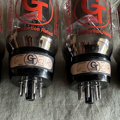 Groove Tubes GTKT-66 HP Matched Quad | Reverb