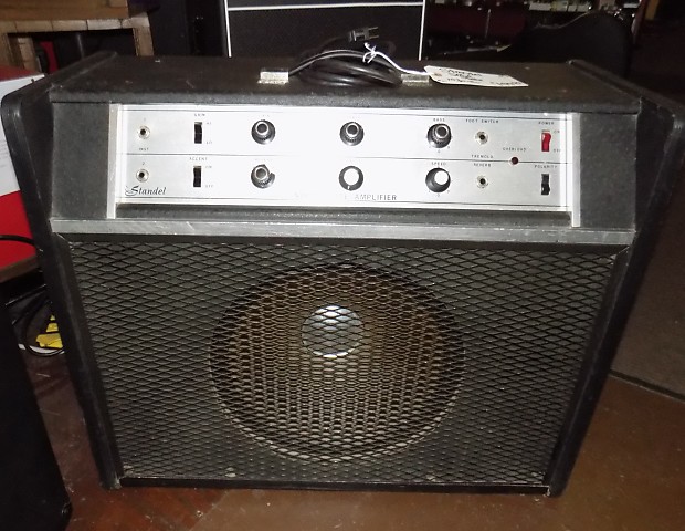 Standel 1x15 Solid State Amp w/footswitch | Reverb
