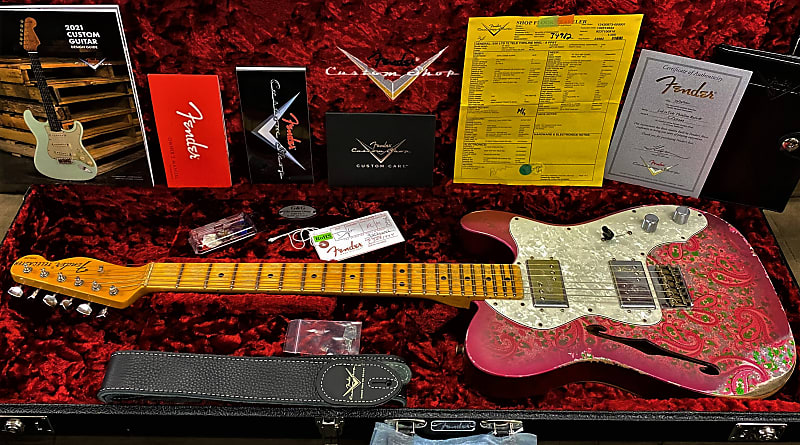 Fender Telecaster Thinline, Heavy Relic Limited Edition | Reverb