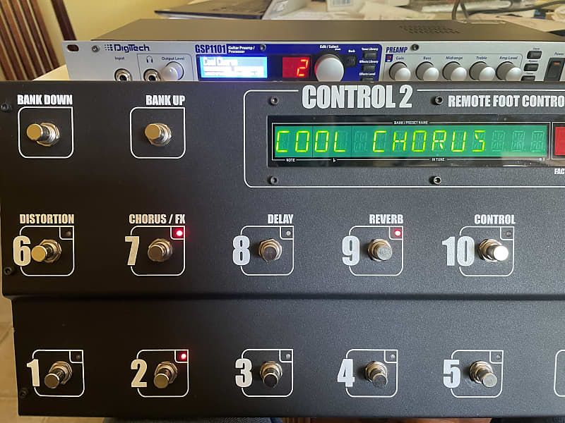 Digitech Digitech Gsp1101 Multi Effects Preamp And Processor Reverb