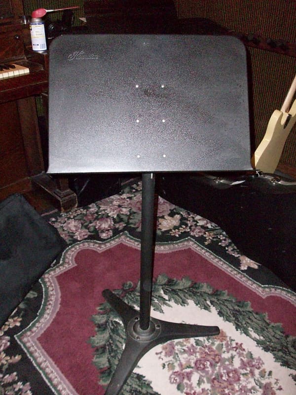 Hamilton Heavy Duty Music Stand Black | Reverb