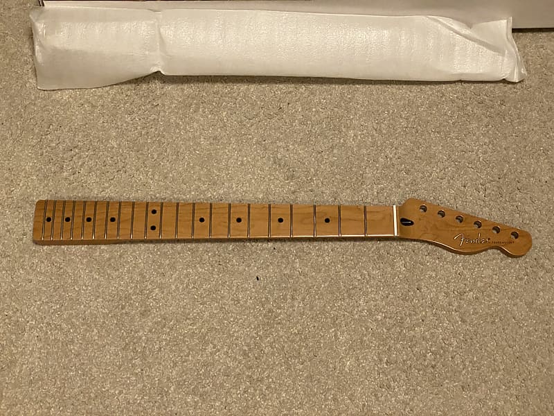 Fender Roasted Maple Telecaster Neck MN 9,5" | Reverb