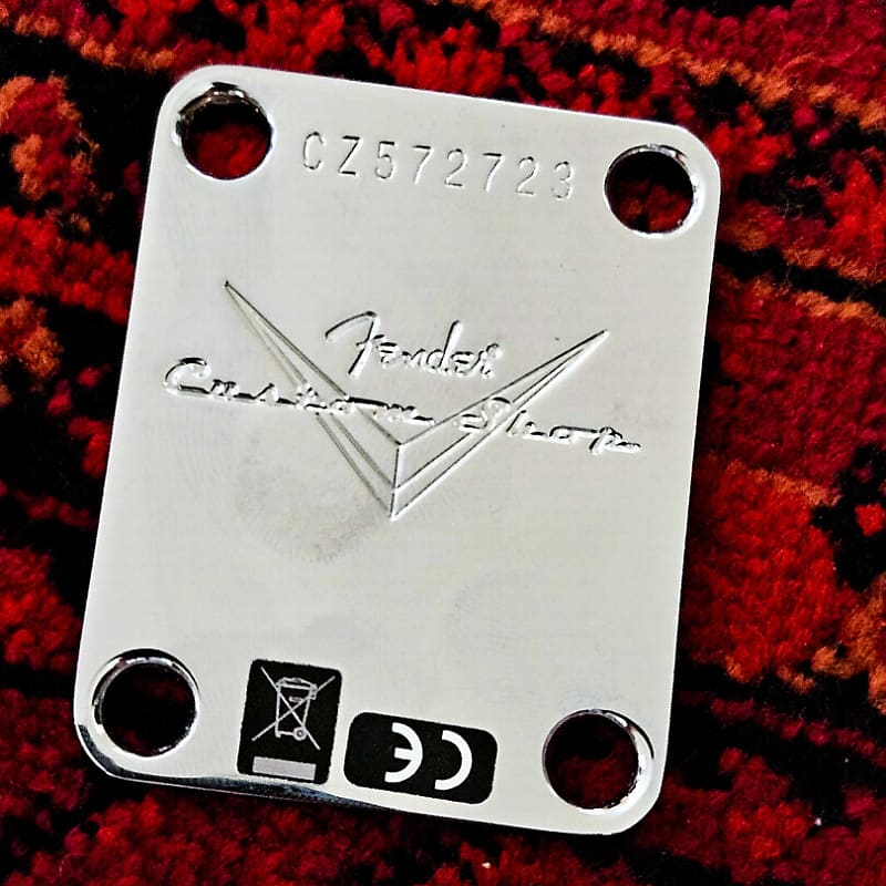 Fender Custom Shop Neck Plate | Reverb