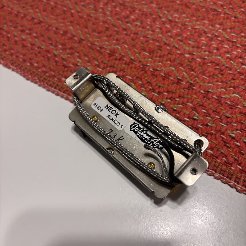 StewMac Golden Age Neck cream pickup humbucker ALNICO 5 7.3K | Reverb