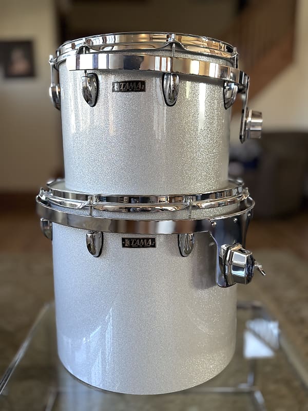 Tama Concert Toms 14” & 16” - Silver | Reverb