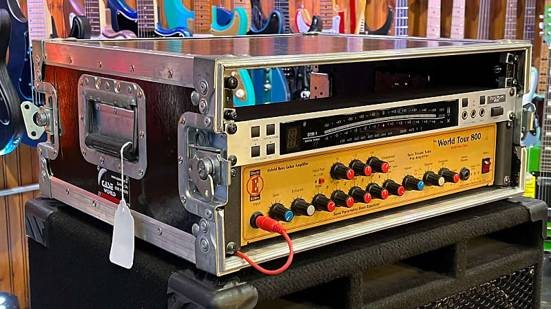 Prefabricated Rack System w/ Eden World Tour 800, Korg | Reverb