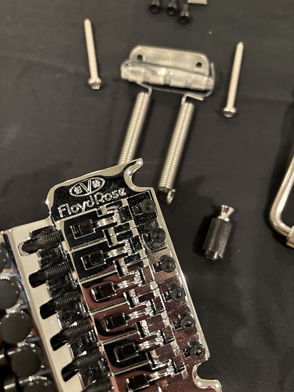 EVH Floyd Rose Special Locking Tremolo Bridge - Chrome | Reverb