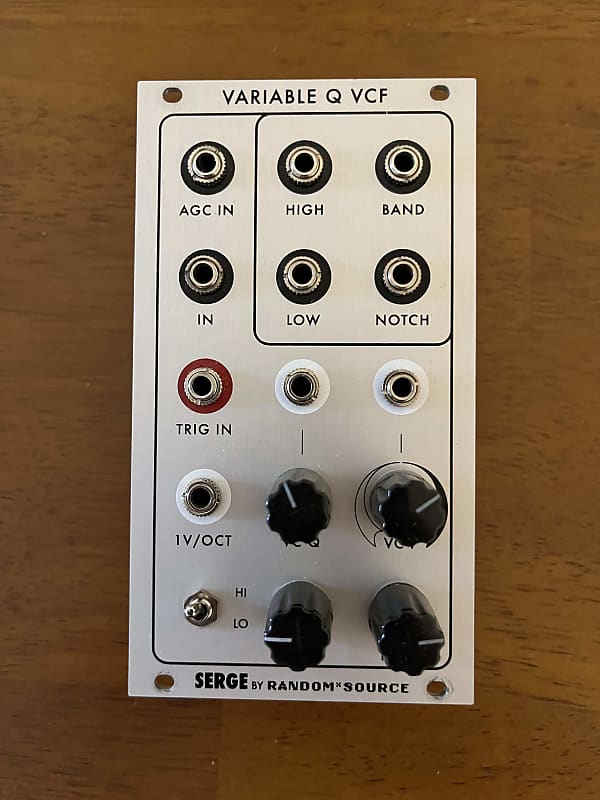 Random*Source Variable Q VCF - Silver | Reverb
