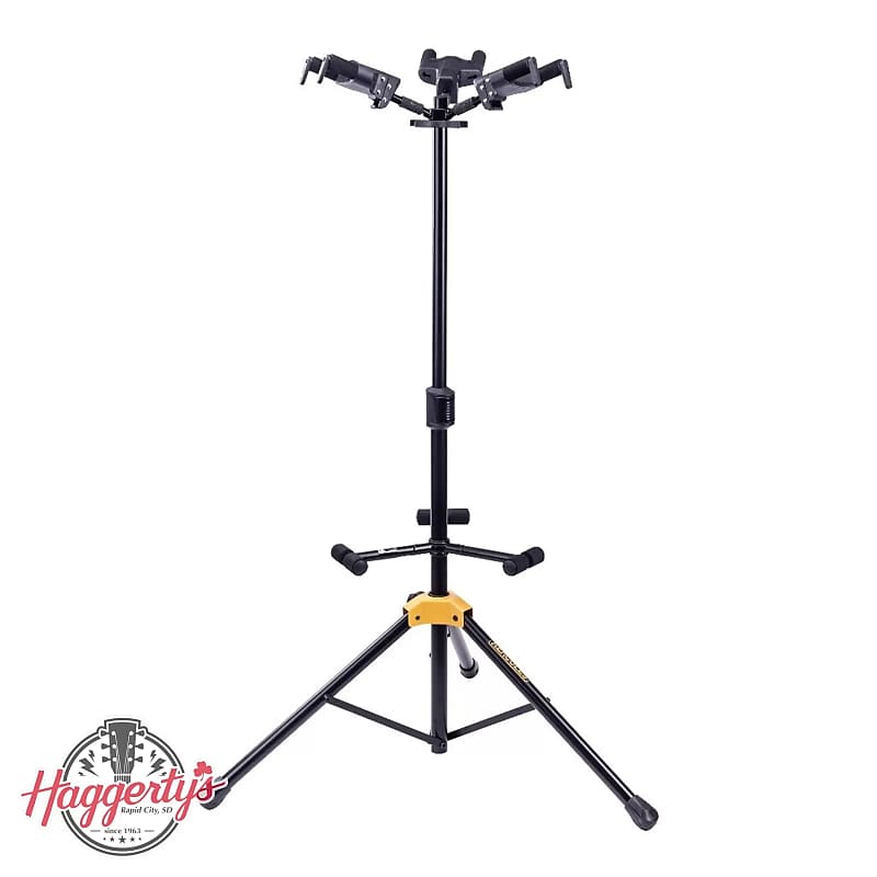 Hercules GS432B+ Locking Triple Guitar Stand | Reverb