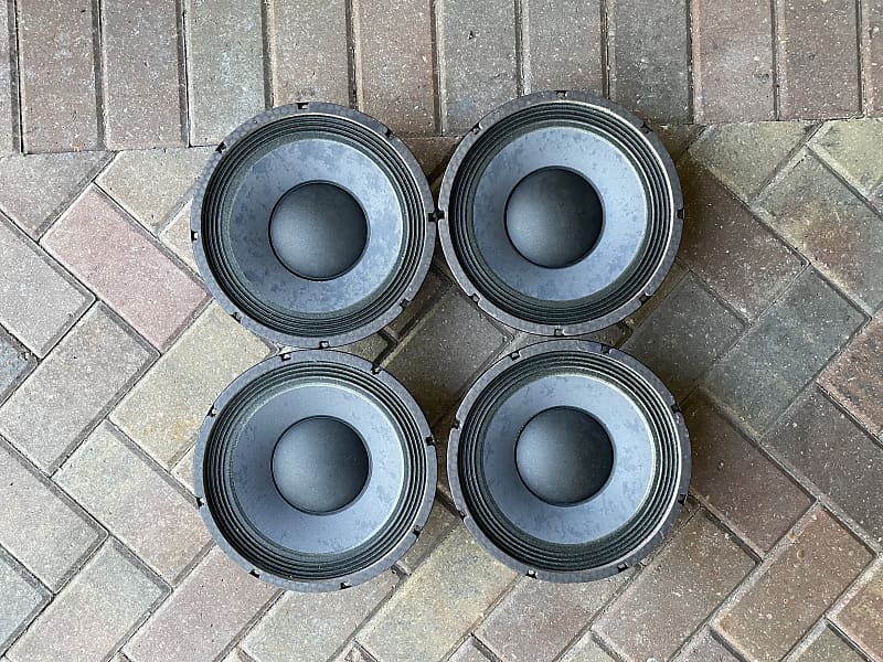 Fender 10” Bass Speakers - 300W @ 8 Ohms - Set Of Four | Reverb