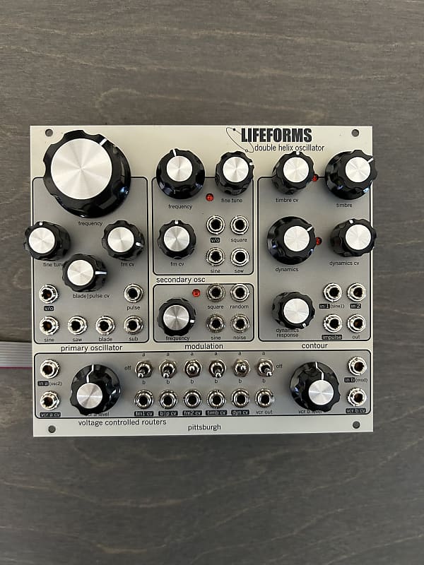 Pittsburgh Modular Double Helix Oscillator 2020s - Silver | Reverb