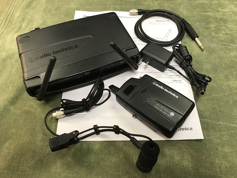 Audio-Technica ATW-R1100 System 10 Wireless System And AT Pro | Reverb