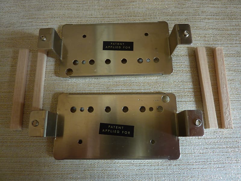 Humbucking base plates, PAF, for Gibson restoration, | Reverb