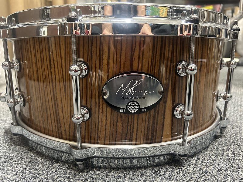 Rare Dixon Signature Series Mel Gaynor 14 x 6 Snare Drum - | Reverb