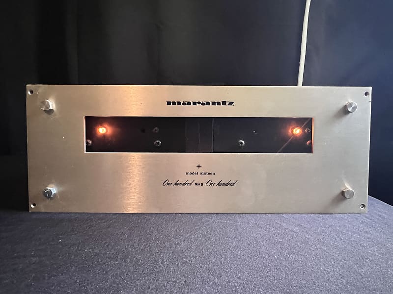 Marantz Model Sixteen (16) - 80-Watt Stereo Solid-State Power | Reverb
