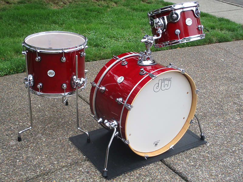 DW 3-Piece Jazz/Bebop Drum Kit, 20-Inch Kick, All Maple | Reverb