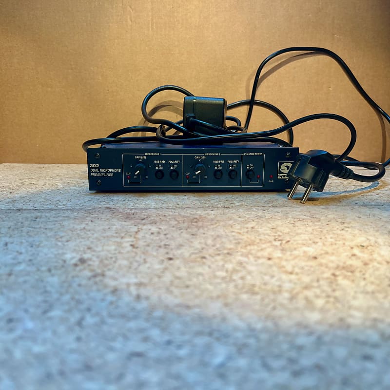 Symetrix 302 Dual Microphone Preamplifier • Serviced & | Reverb