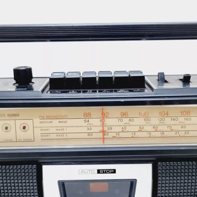 Vintage Trident CX-449F Boombox Ghettoblaster Stereo Radio | Reverb