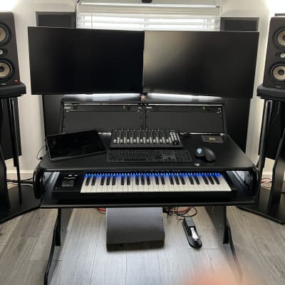 RAB Audio ProRak LS840 Studio Desk - Black | Reverb