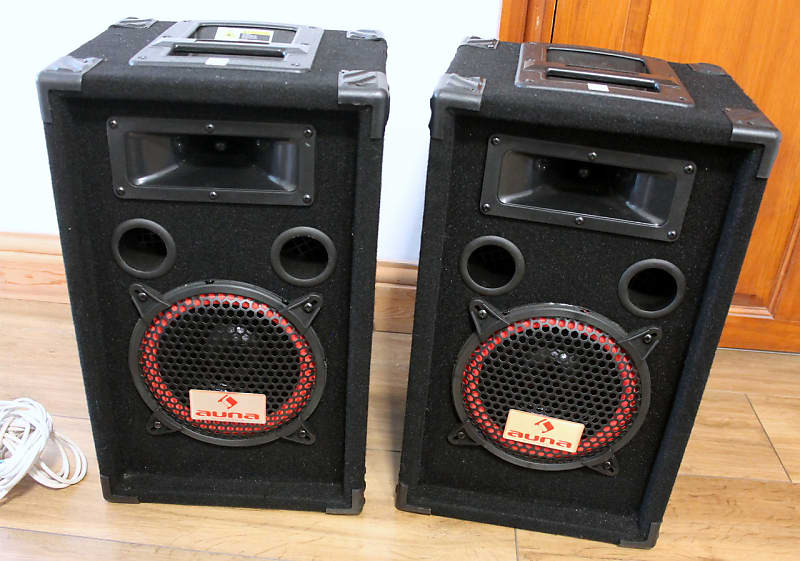 Auna PA-220-P 400W speaker pair | Reverb