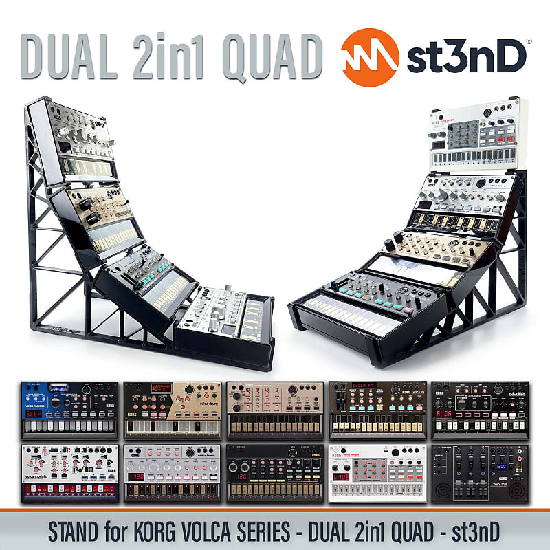 DUAL QUAD STAND for KORG VOLCA SERIES | Reverb UK