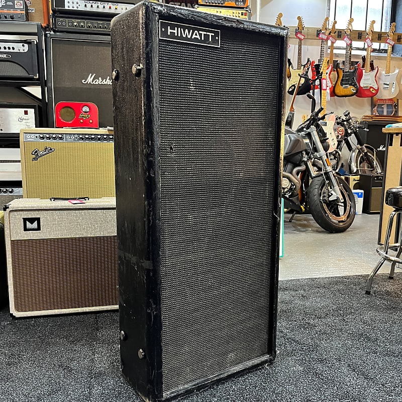 Hiwatt Fane-Hi Watt Purple Lable Colum 4X12 Cabinet 1970's - | Reverb
