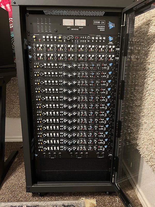 API DSM Loaded with 12 x 7600 Channel Strips (Used) | Reverb