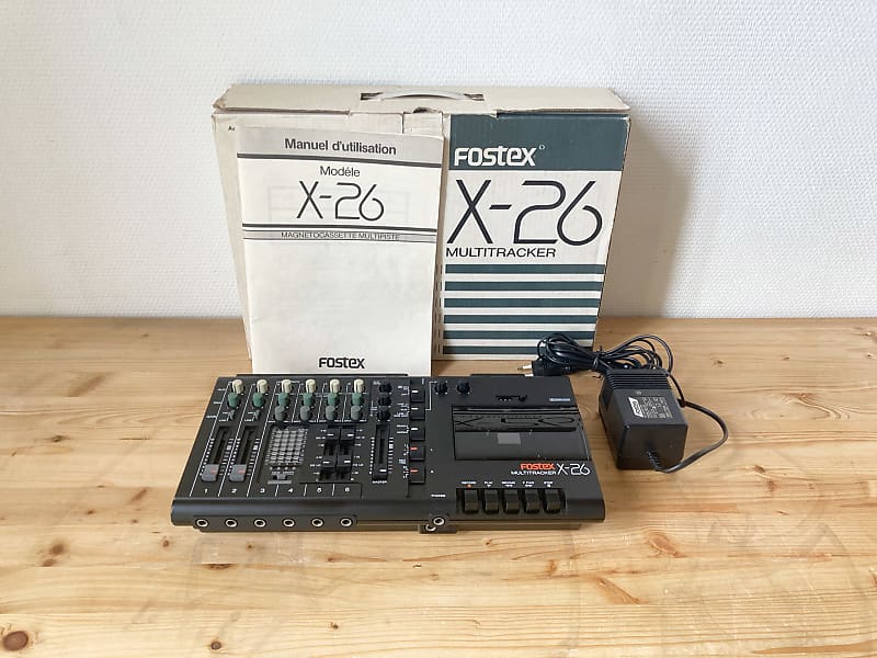 FOSTEX X-26 - 4-track cassette tape recorder | Reverb UK