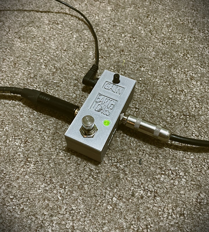 Earth Tones Electronics JFET Boost 2024 - Silver | Reverb