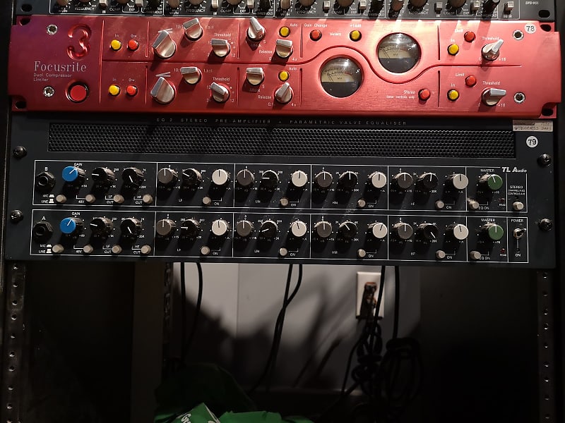 TL Audio EQ2 Stereo Preamp Parametric Valve Equaliser | Reverb