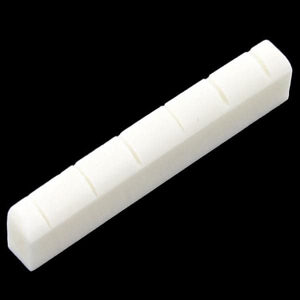 Allparts Slotted Unbleached Bone Nut for Gibson | Reverb