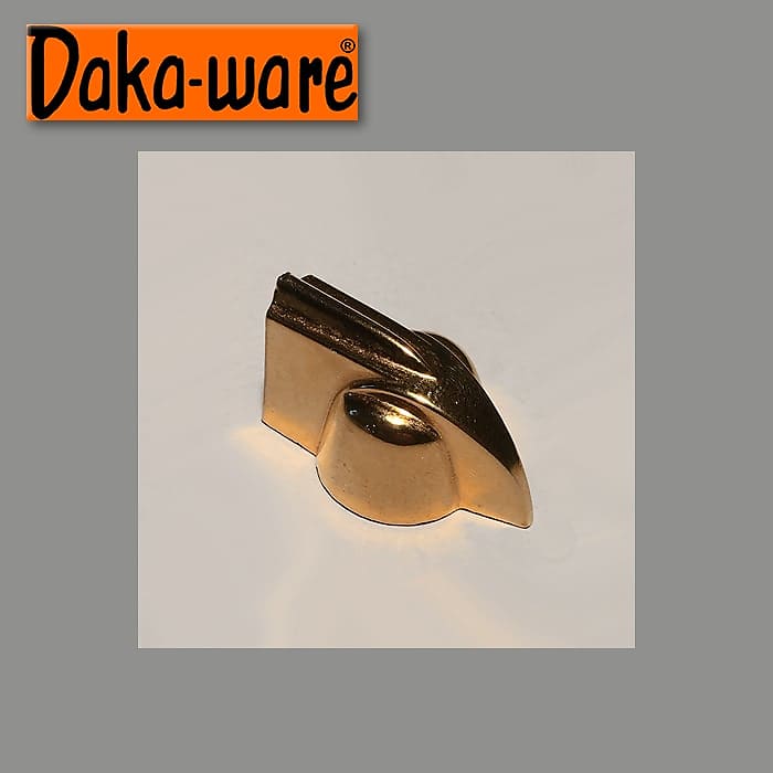 Daka-ware Reissue Chicken Head Pointer Knob 24K GENUINE GOLD | Reverb