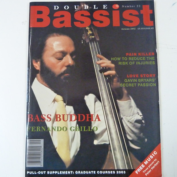 DOUBLE BASSIST Magazine Nr 22 Autumn 202, Fernando Grillo, | Reverb